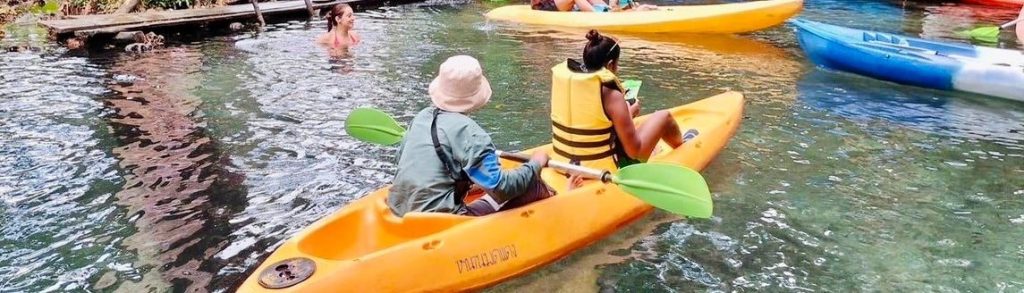 Kayak Klong Root Viewpoint – A low carbon activity with your own hands!